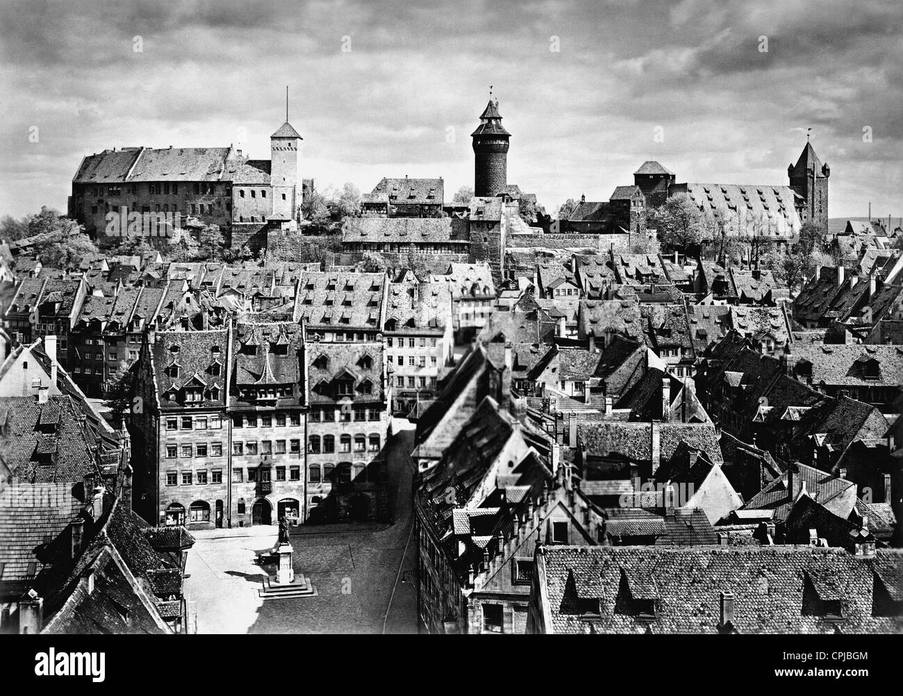 Nuremberg Castle, 1941 Stock Photo - Alamy