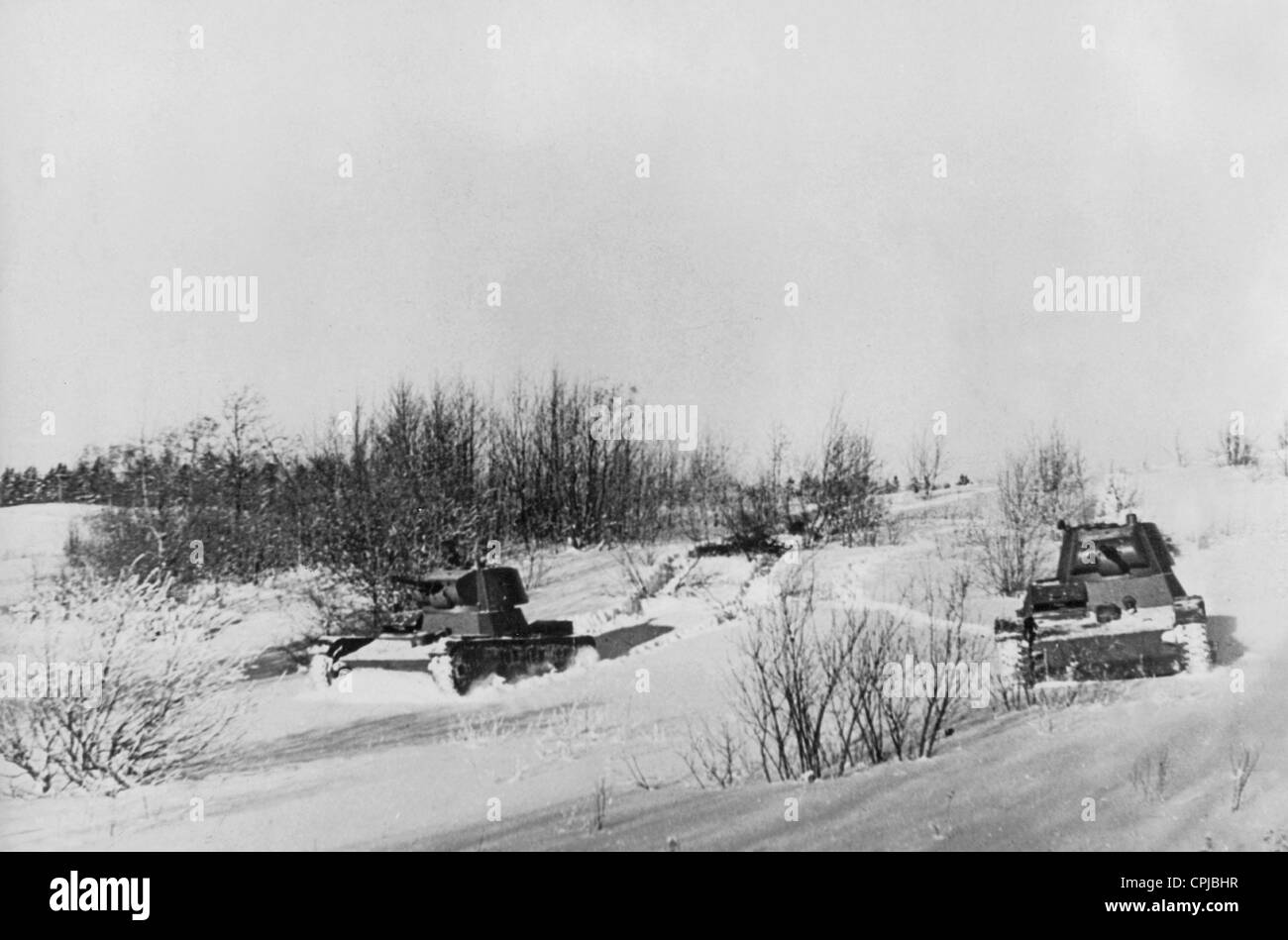 Soviet army tanks 1941 Black and White Stock Photos & Images - Alamy