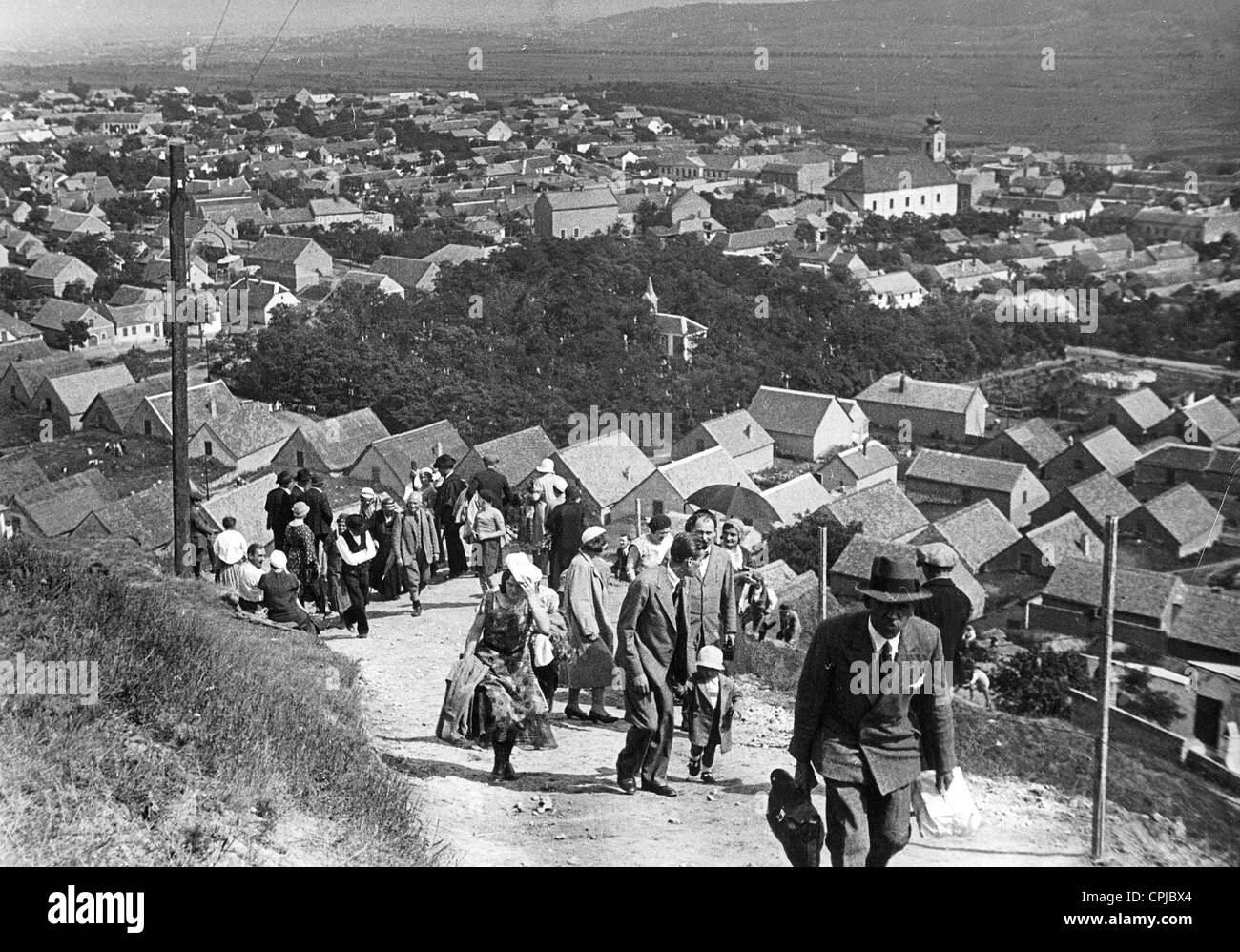 German minority in Hungary Stock Photo - Alamy