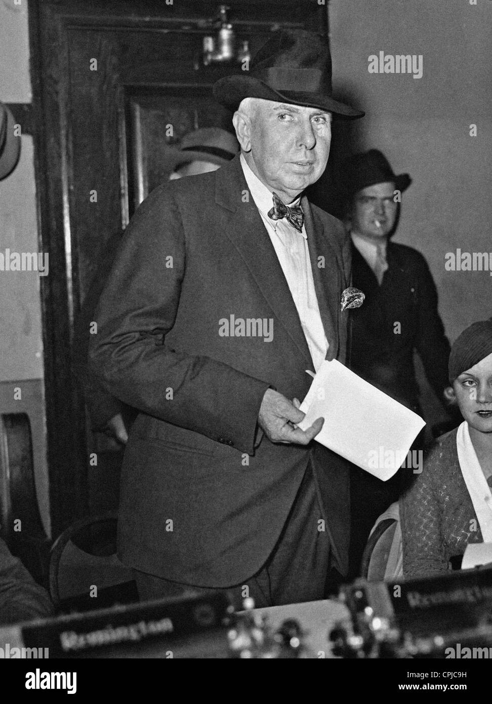 Theodore Dreiser, 1934 Stock Photo - Alamy