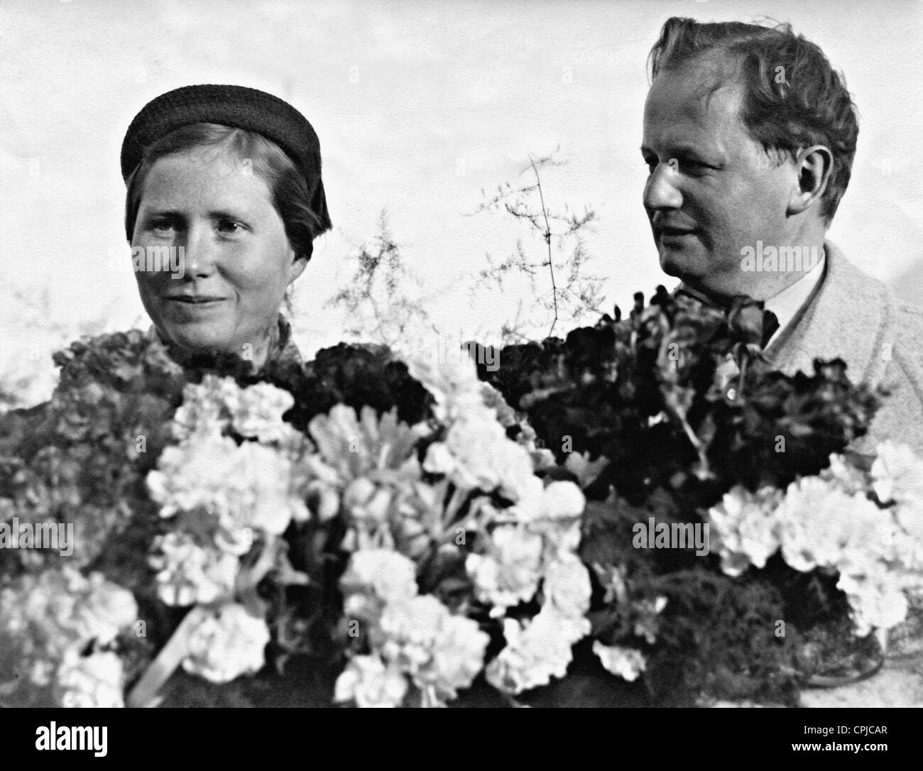 Wilhelm Kempff with his wife Helene, 1936 Stock Photo - Alamy