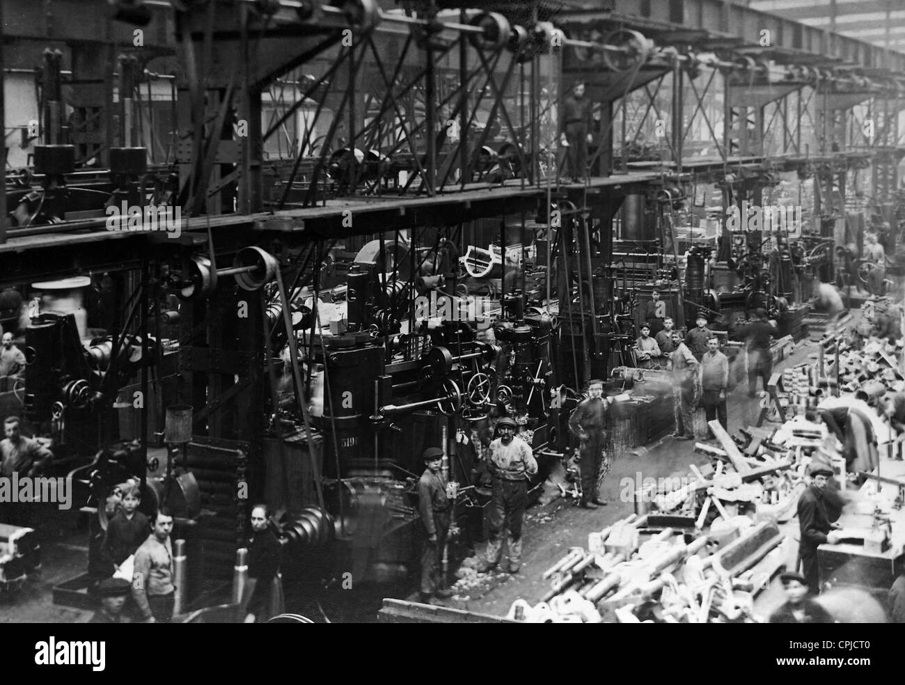 Manufacturing workshop Black and White Stock Photos & Images - Alamy