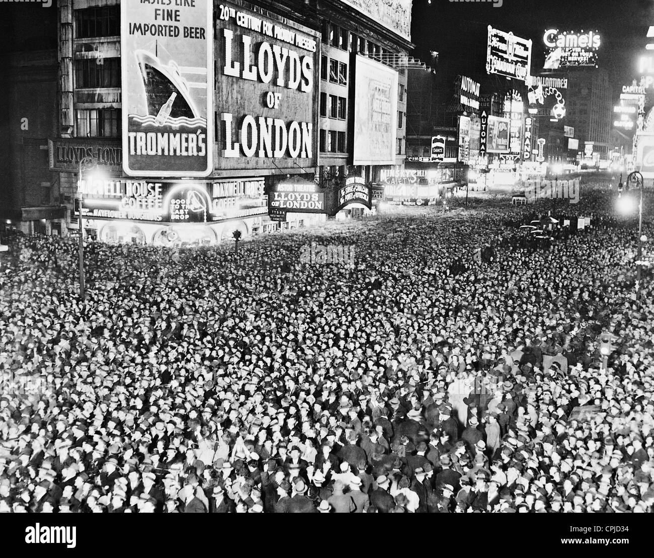 New years day year Black and White Stock Photos & Images - Alamy