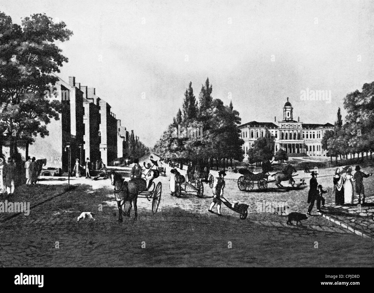 1820 new york hi-res stock photography and images - Alamy