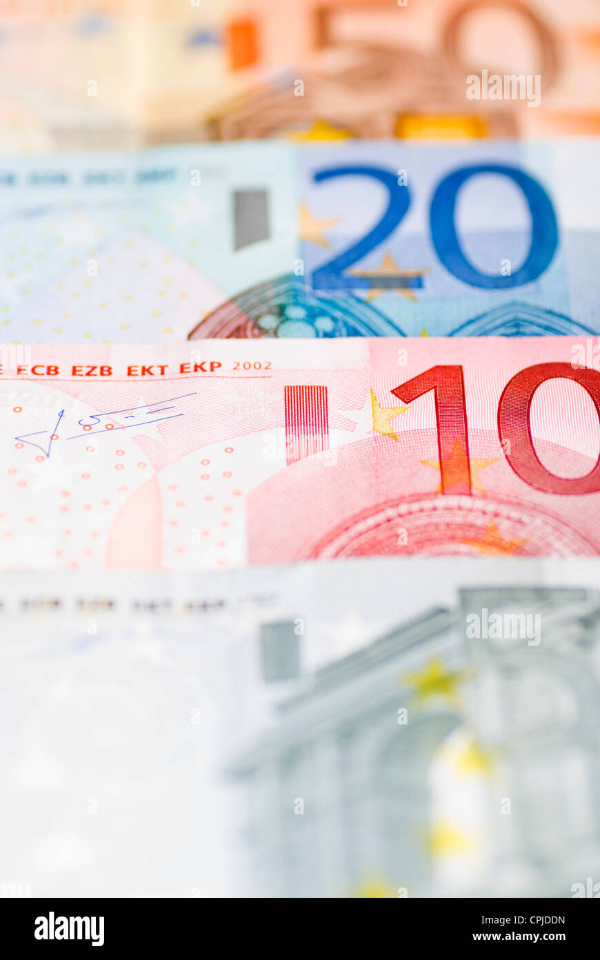 Euro banknotes currency hi-res stock photography and images - Alamy