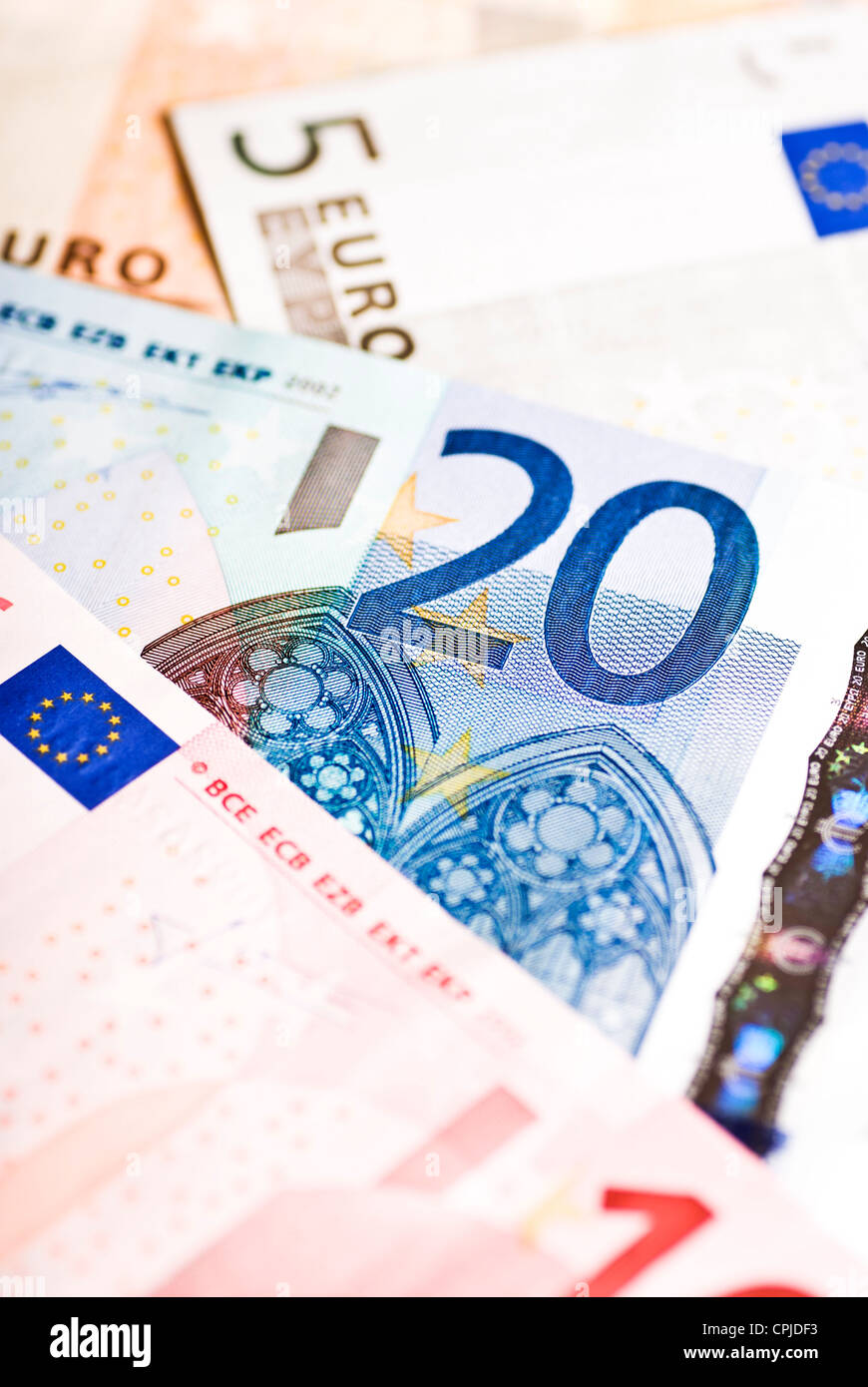 Euro banknotes currency hi-res stock photography and images - Alamy