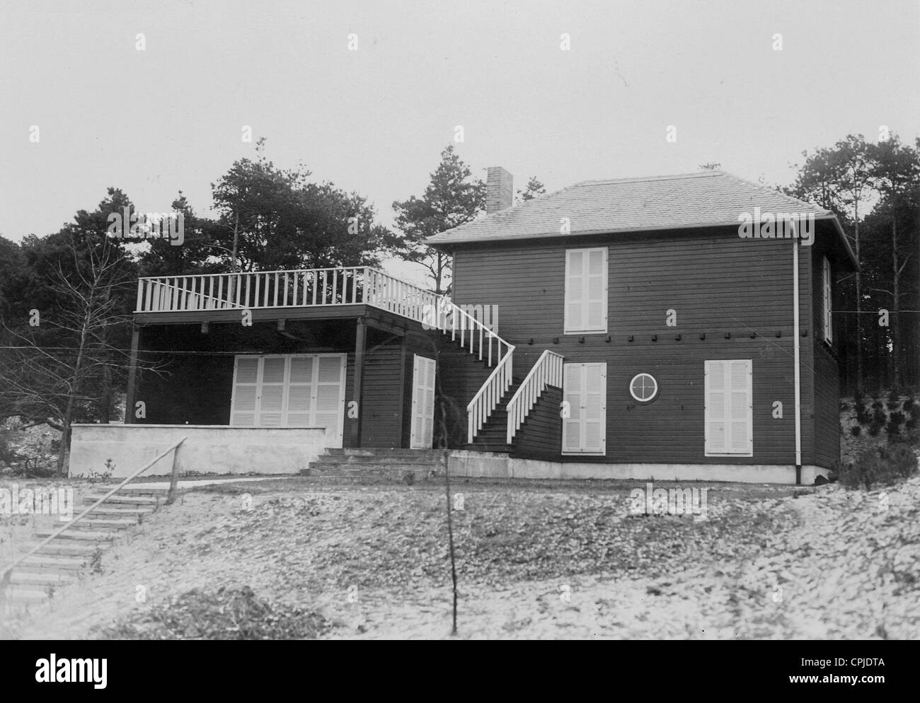 Summer house of Albert Einstein in Caputh Stock Photo - Alamy