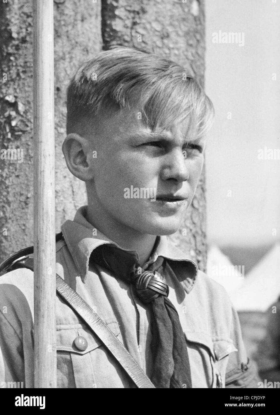 Hitler boy on the Nuremberg Rally, 1937 Stock Photo - Alamy