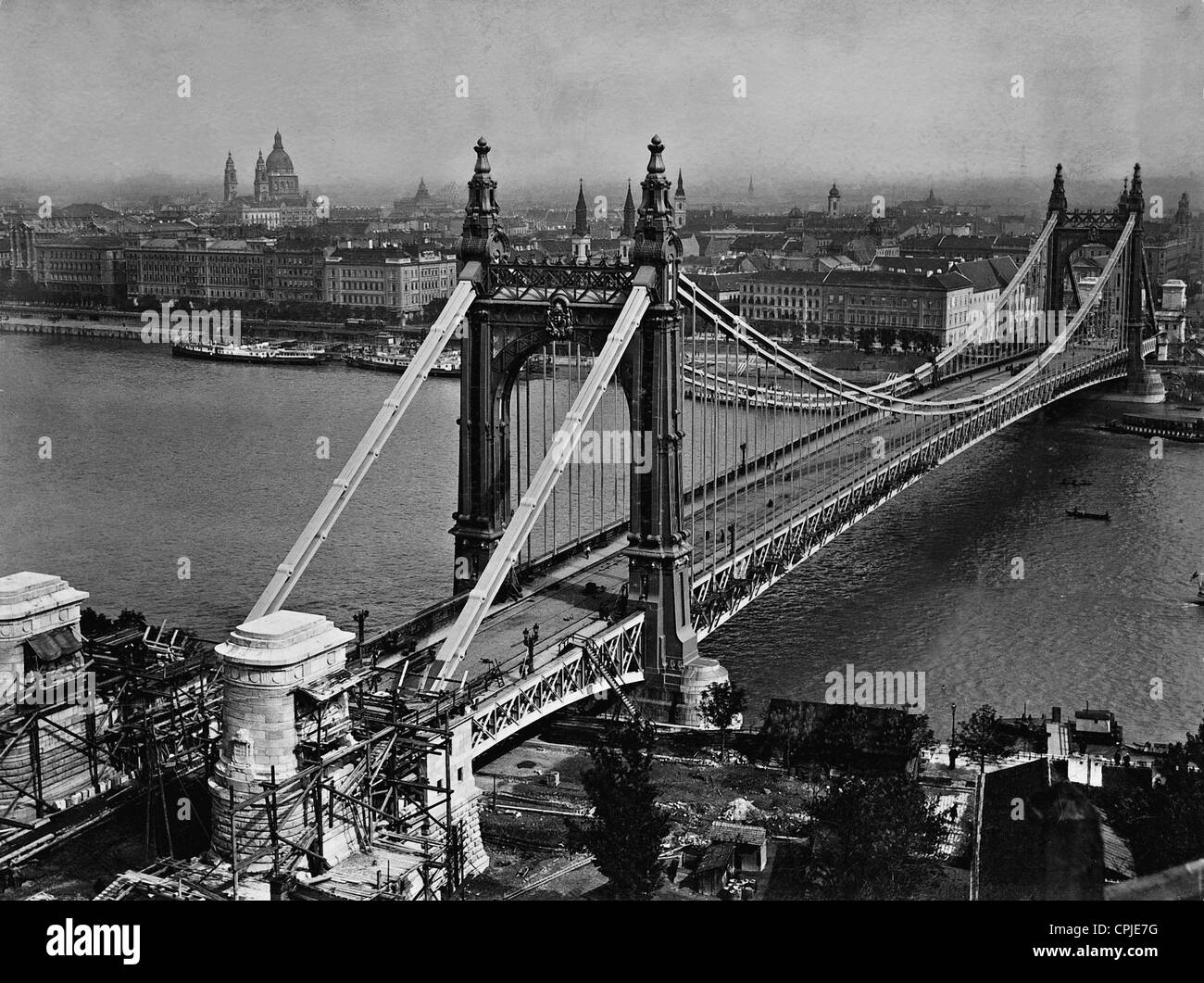 Elisabeth Bridge, 1903 Stock Photo - Alamy