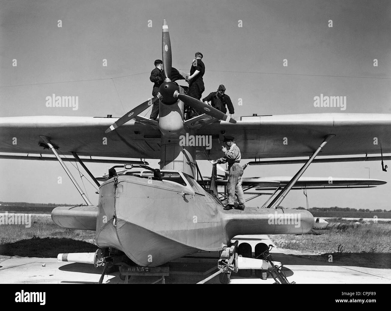 German flying boat Dornier Do 18, 1940 Stock Photo - Alamy