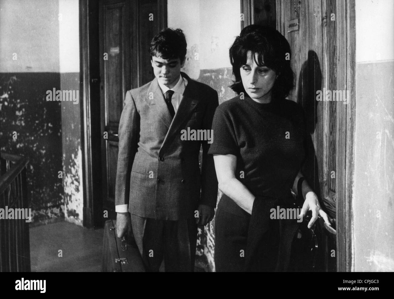Anna Magnani Mamma Roma 1962 Black and White Stock Photos & Images - Alamy