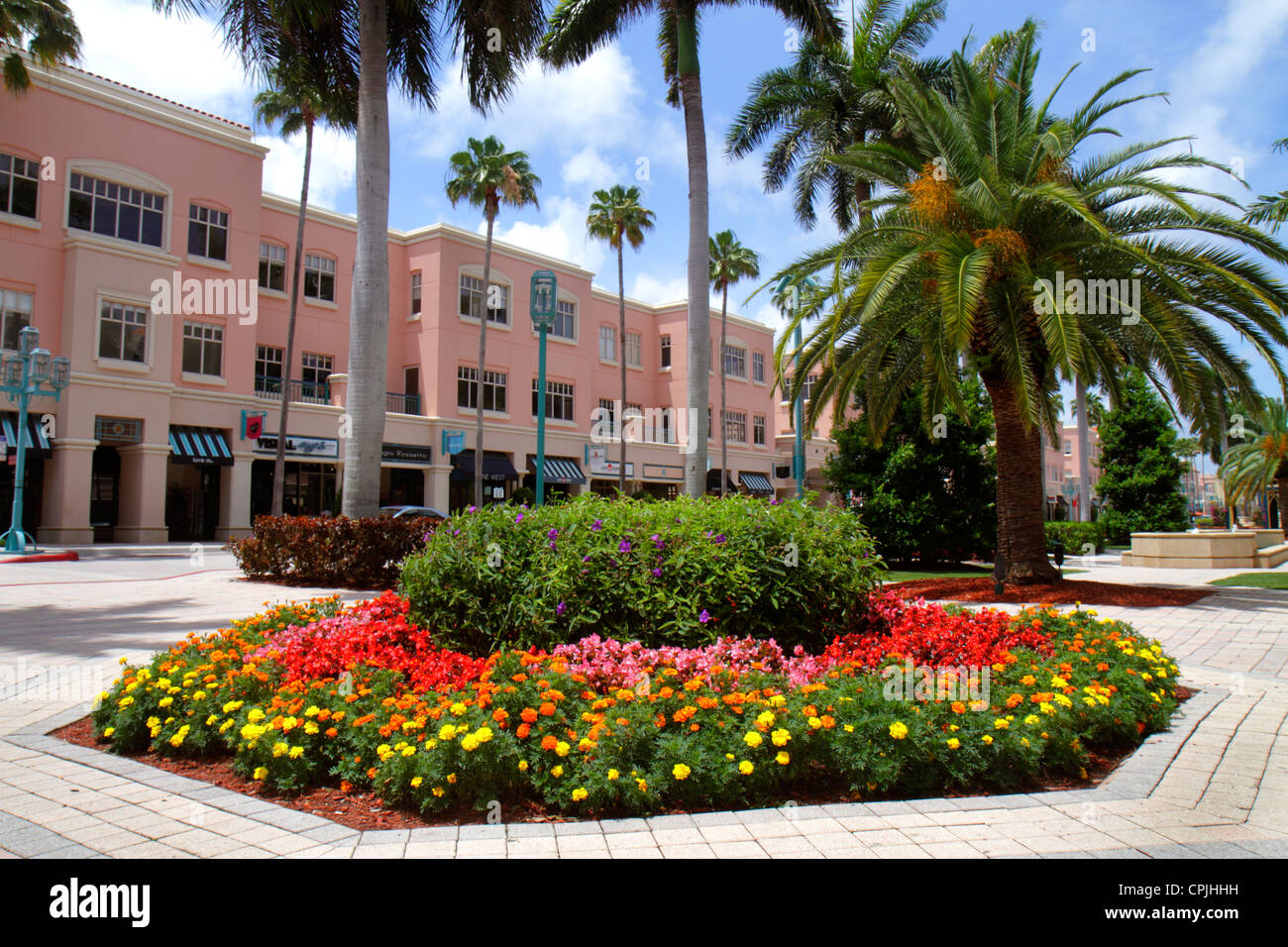 Boca Raton Florida,Palm Beach County,Mizner Park,Plaza Real,upscale ...