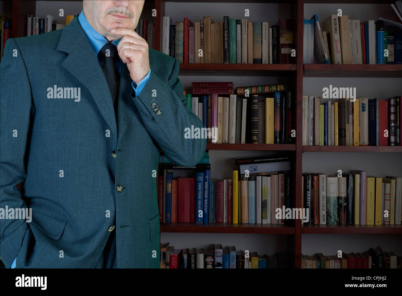 Professional library at work hi-res stock photography and images - Alamy