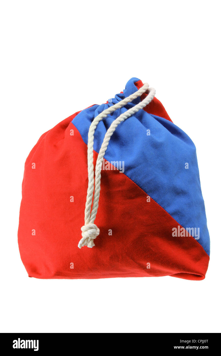 White drawstring pouch hi-res stock photography and images - Alamy