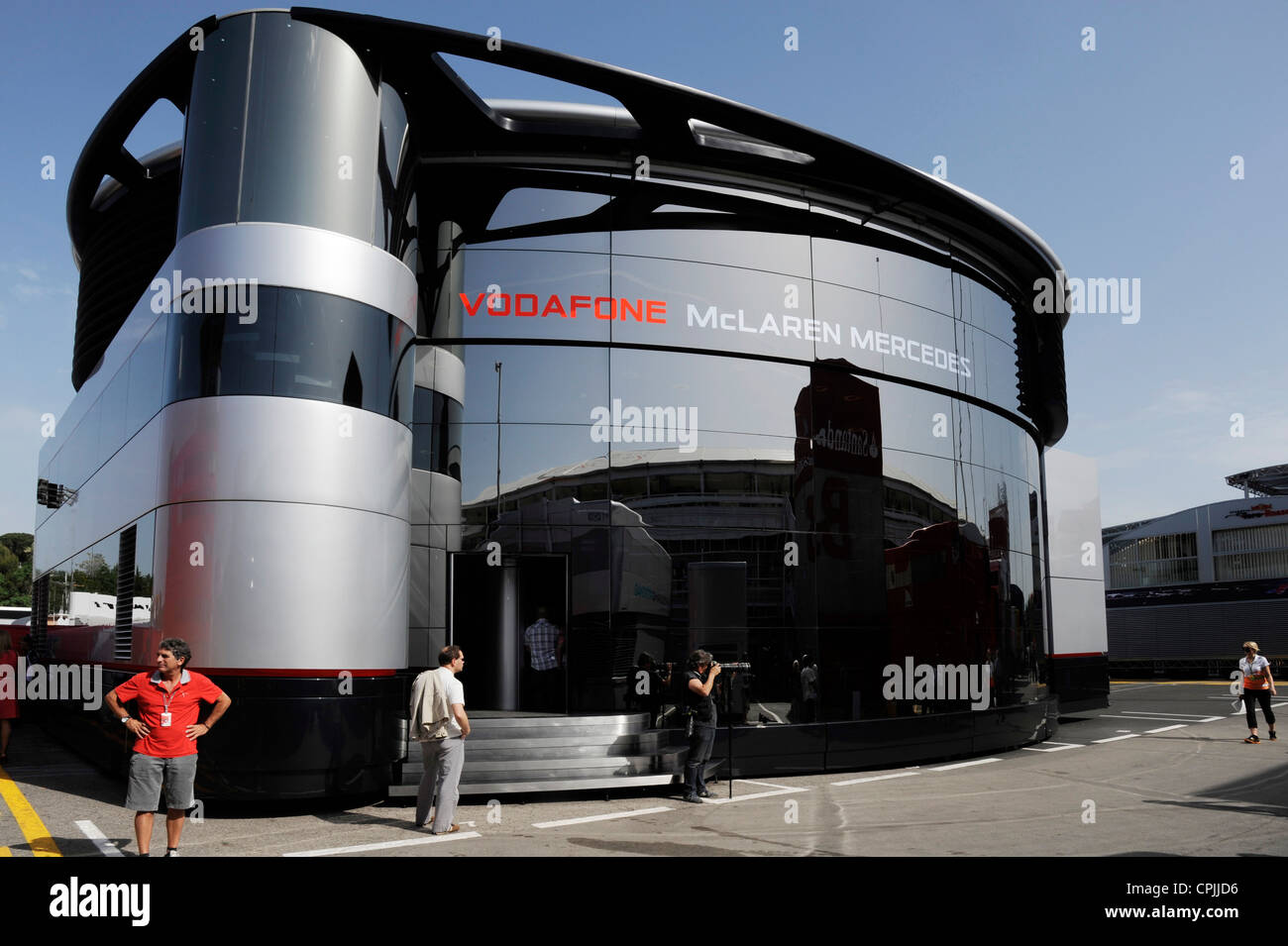 McLaren Team Hospitality during the Formula One Grand Prix of Spain ...