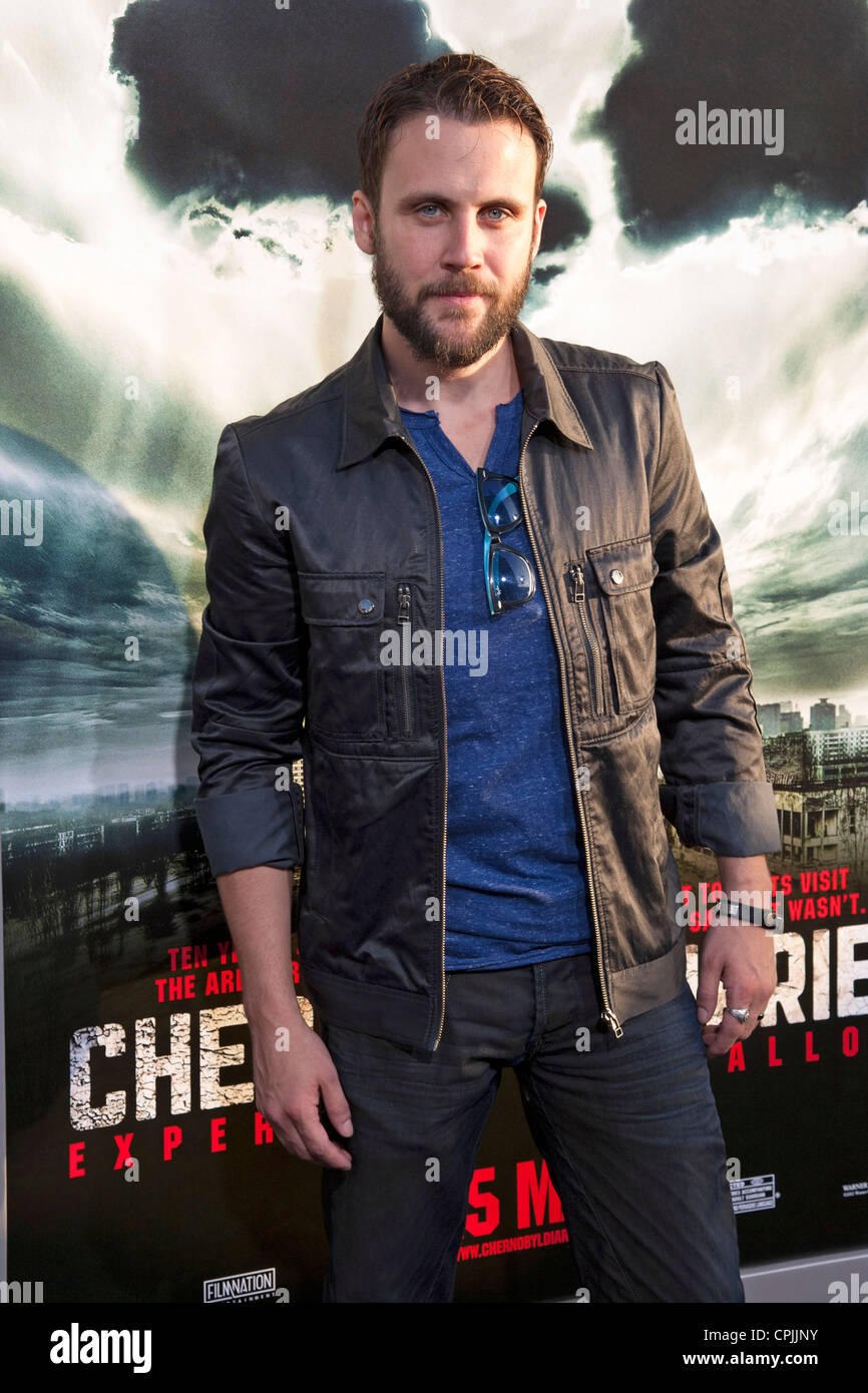 Alex Feldman arrives at the Special Fan Screening of Chernobyl Diaries ...