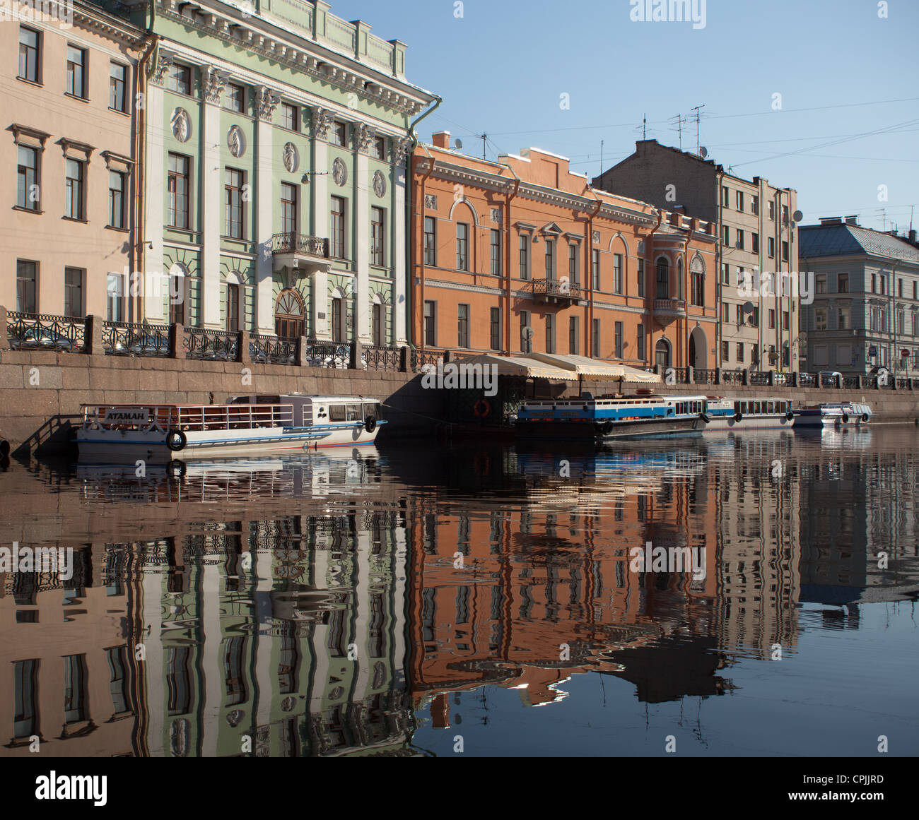 Moyka River, St.Petersburg, Russia Stock Photo - Alamy