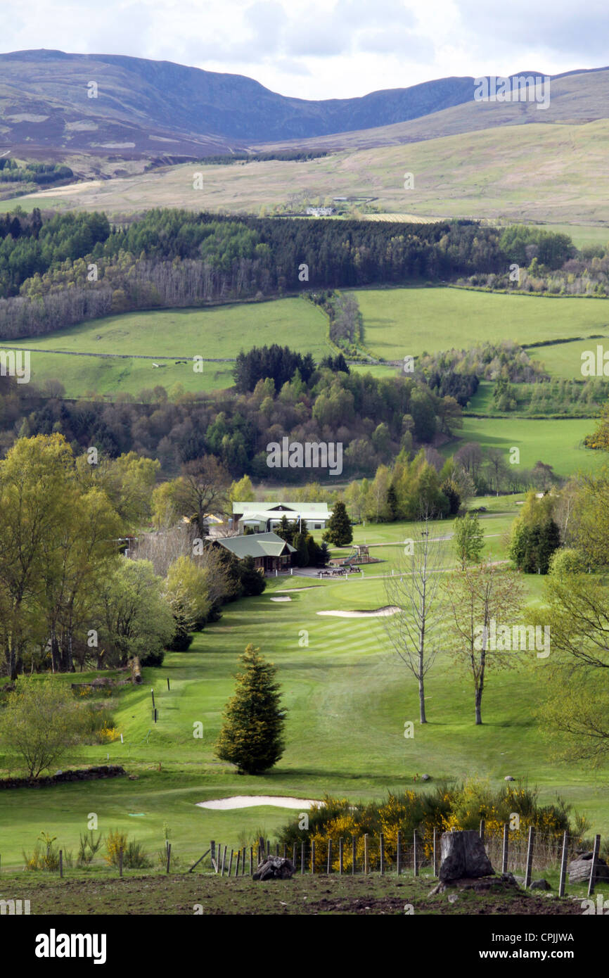 pretty golf course hole at Crieff Hydro Hotel, Scotland Stock Photo - Alamy