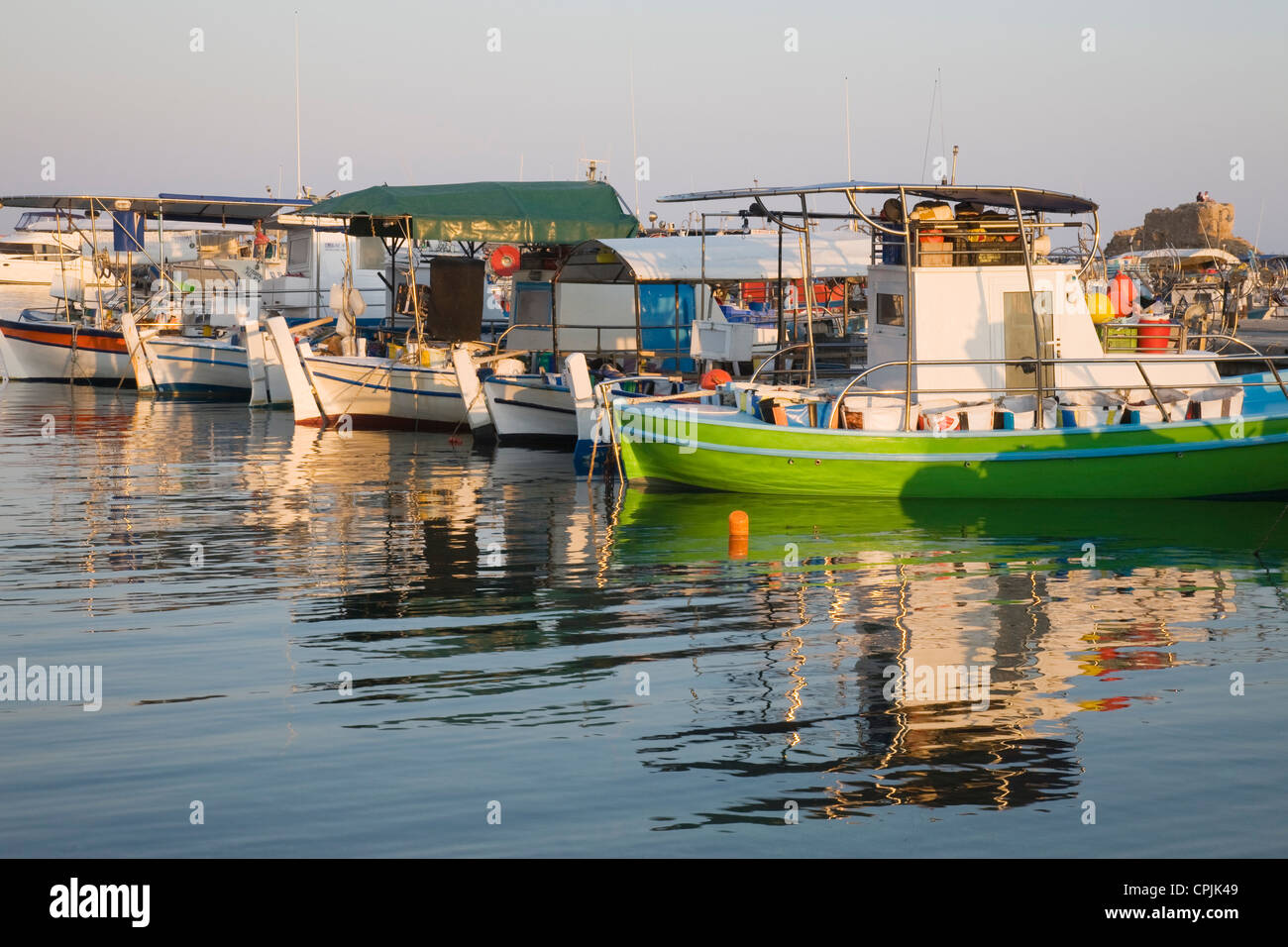 Paphos cyprus harbour hi-res stock photography and images - Alamy