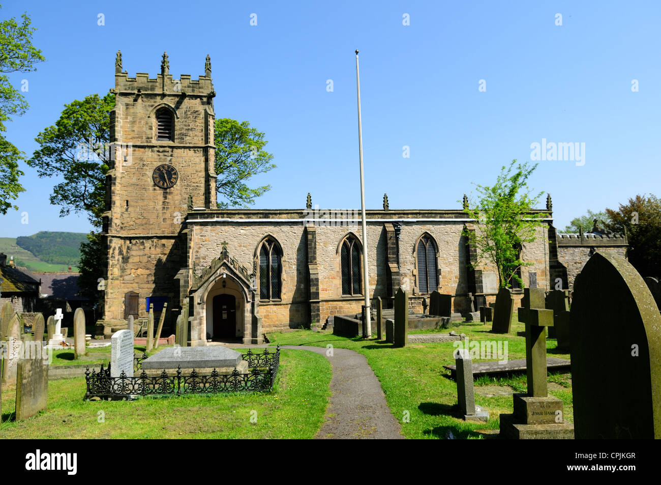 St edmund’s church castleton hi-res stock photography and images - Alamy