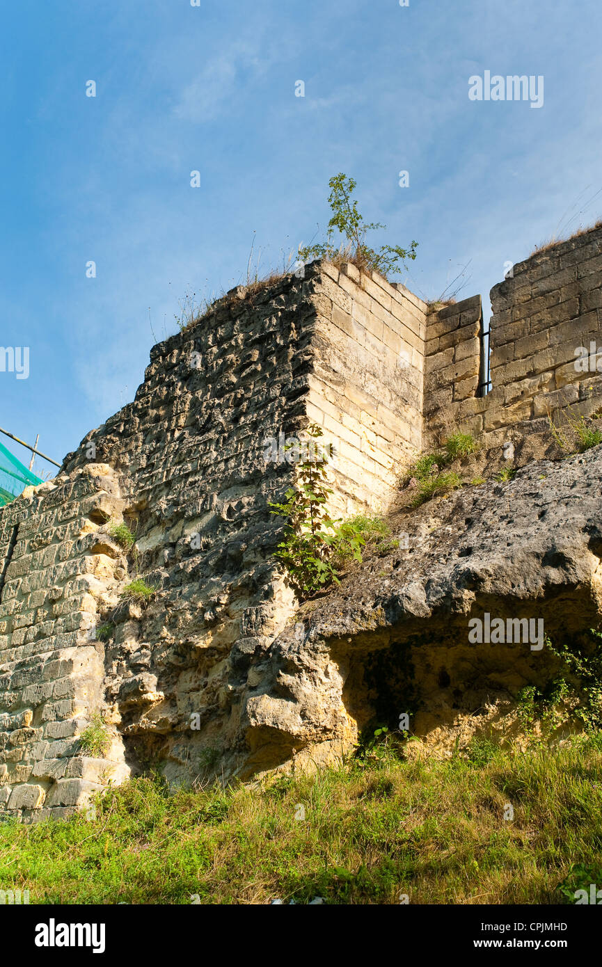 Ruins of the Valkenburg Castle, Valkenburg, Limburg, The Netherlands ...