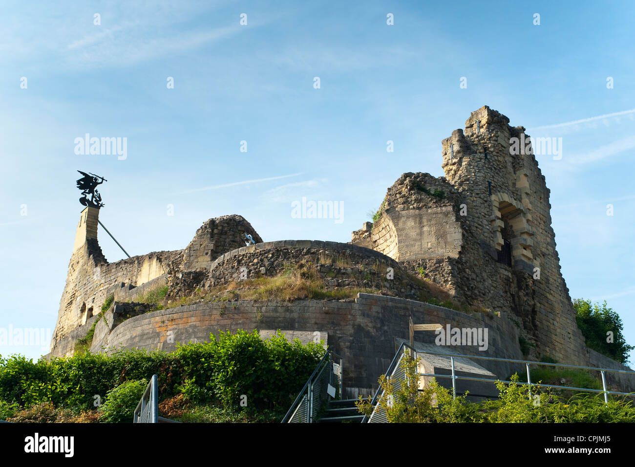 Ruins of the Valkenburg Castle, Valkenburg, Limburg, The Netherlands ...