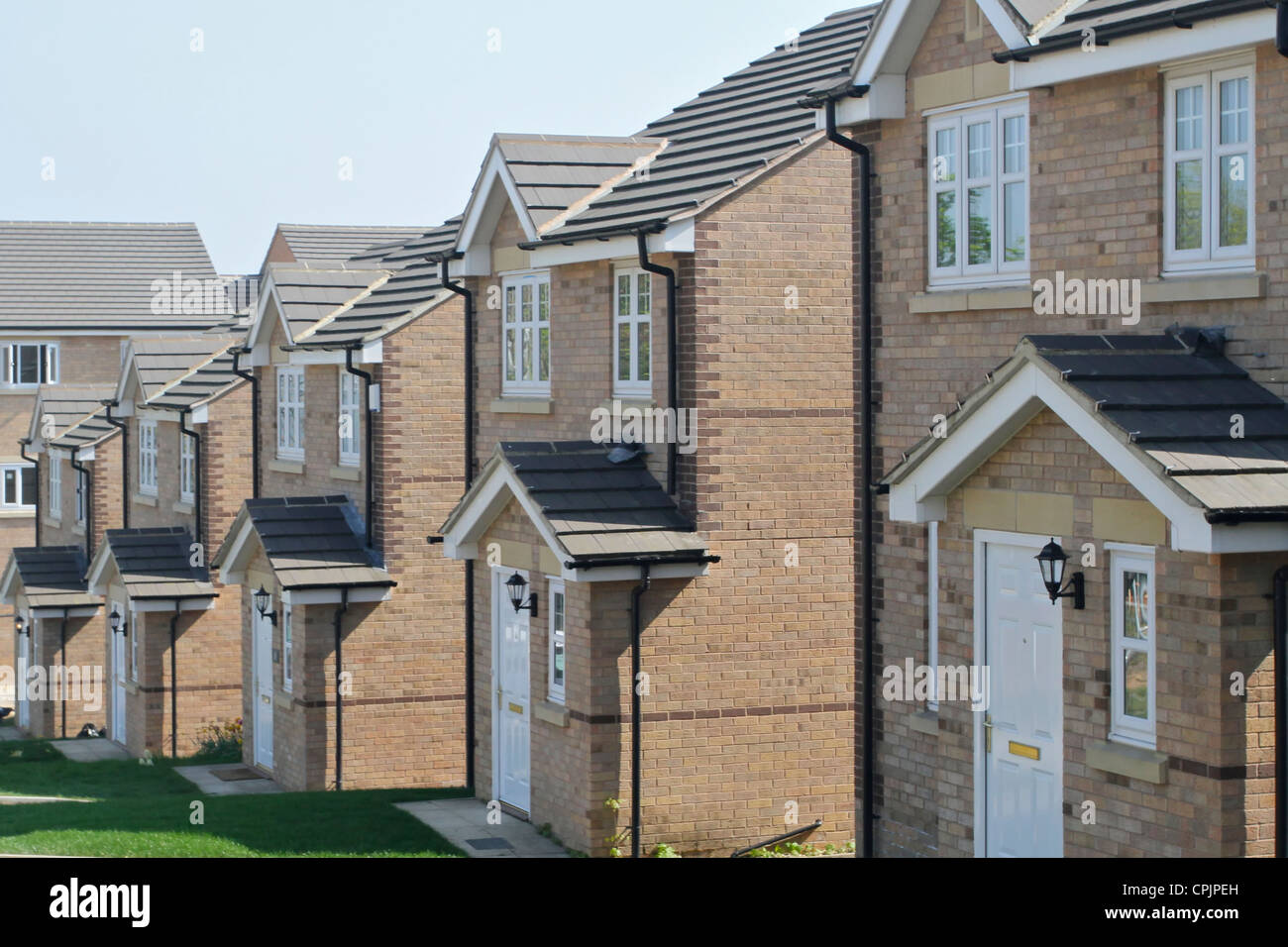 new build homes Stock Photo - Alamy