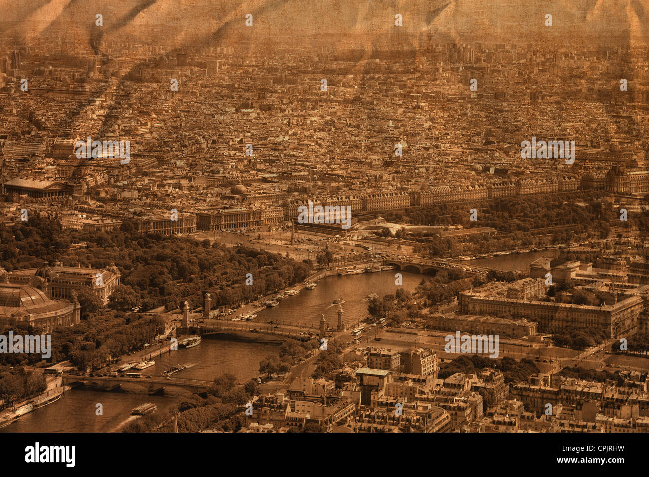 Place de la concorde aerial hi-res stock photography and images - Alamy
