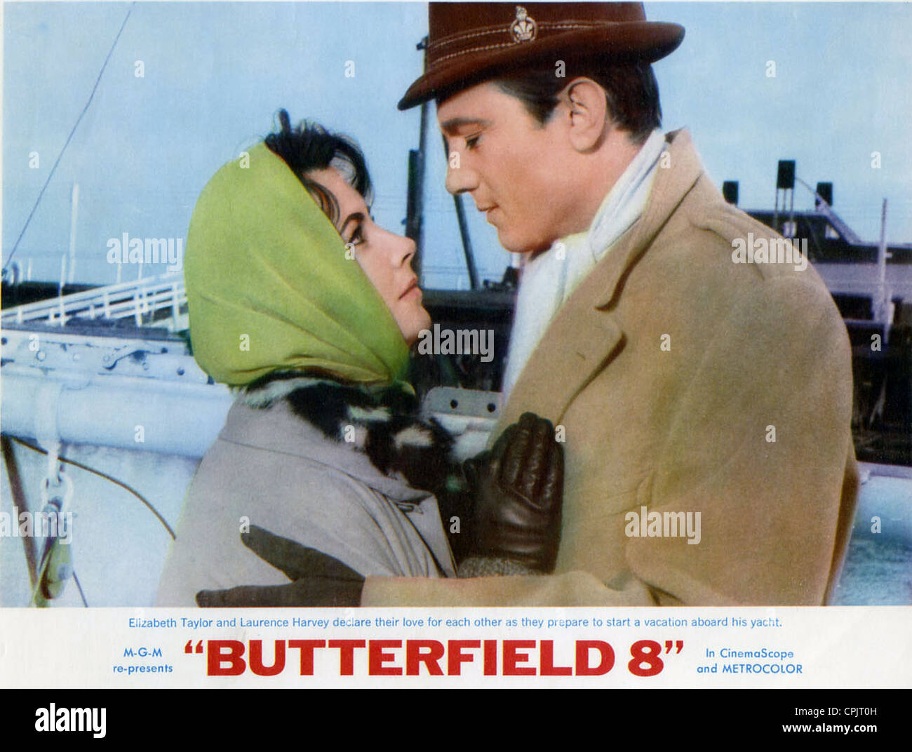 BUTTERFIELD 8 (1960) LAURENCE HARVEY, ELIZABETH TAYLOR, DANIEL MANN ...