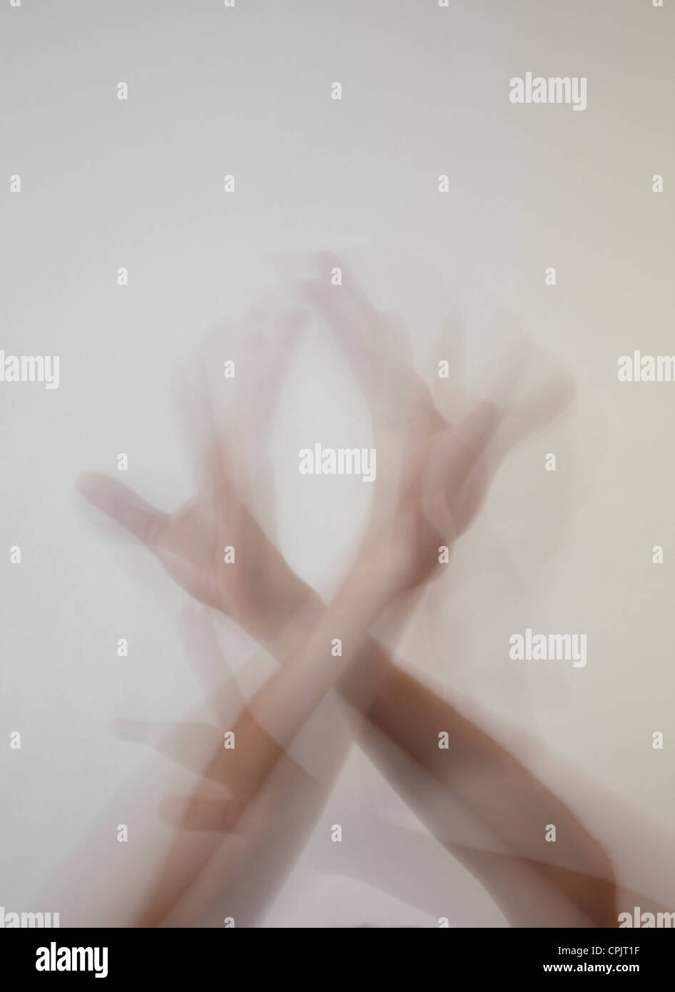Blurred Hand Movements Stock Photo - Alamy