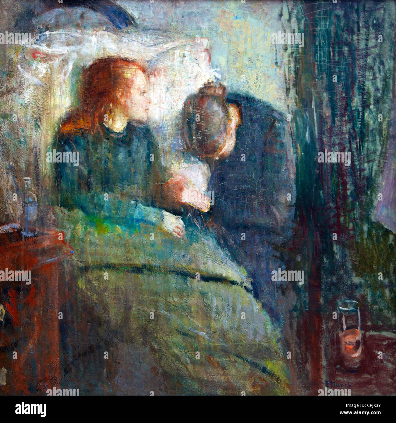 The Sick Child, by Edvard Munch, 1886, Nasjonalgalleriet, National ...