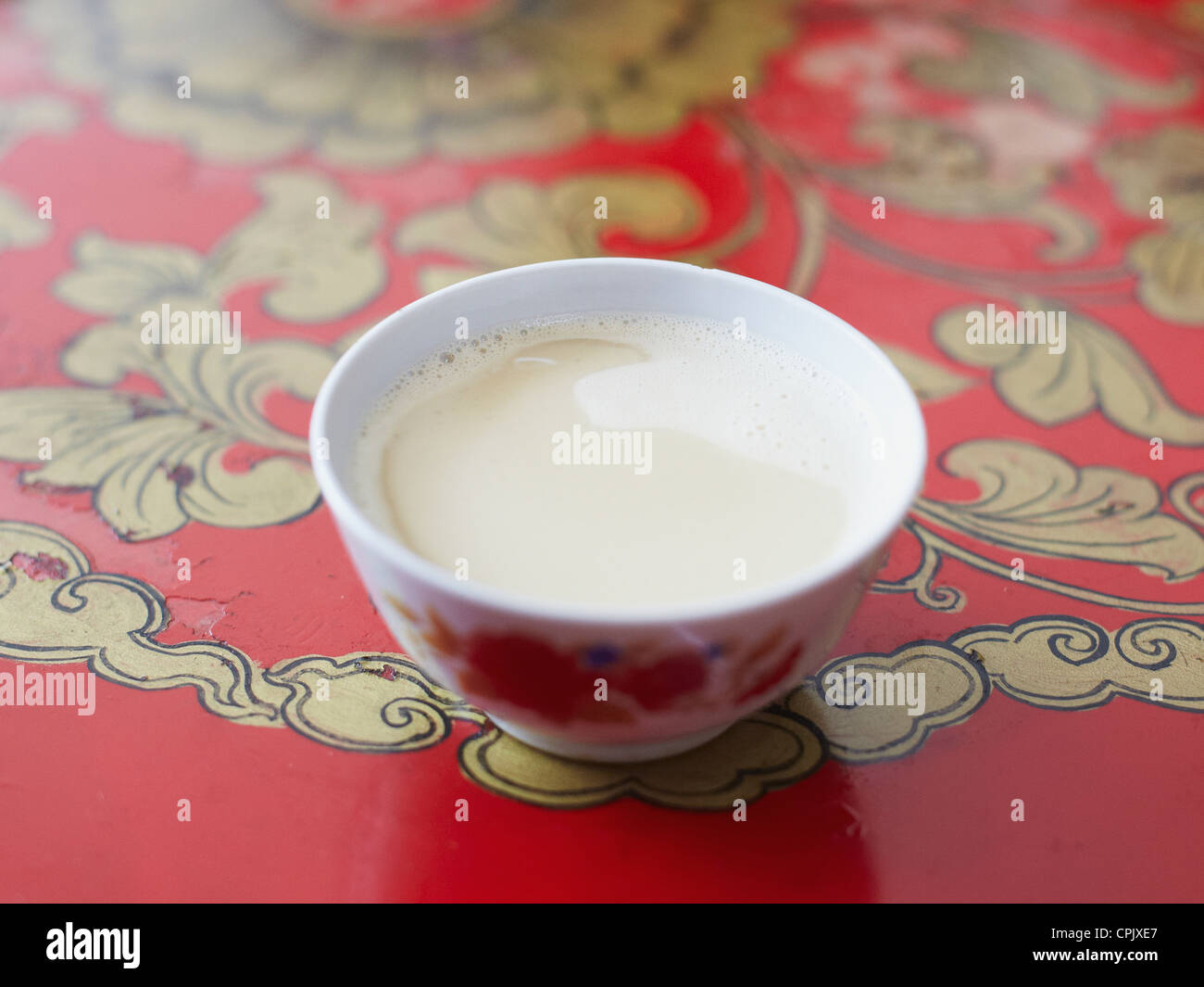 Tibetan butter tea hi-res stock photography and images - Alamy