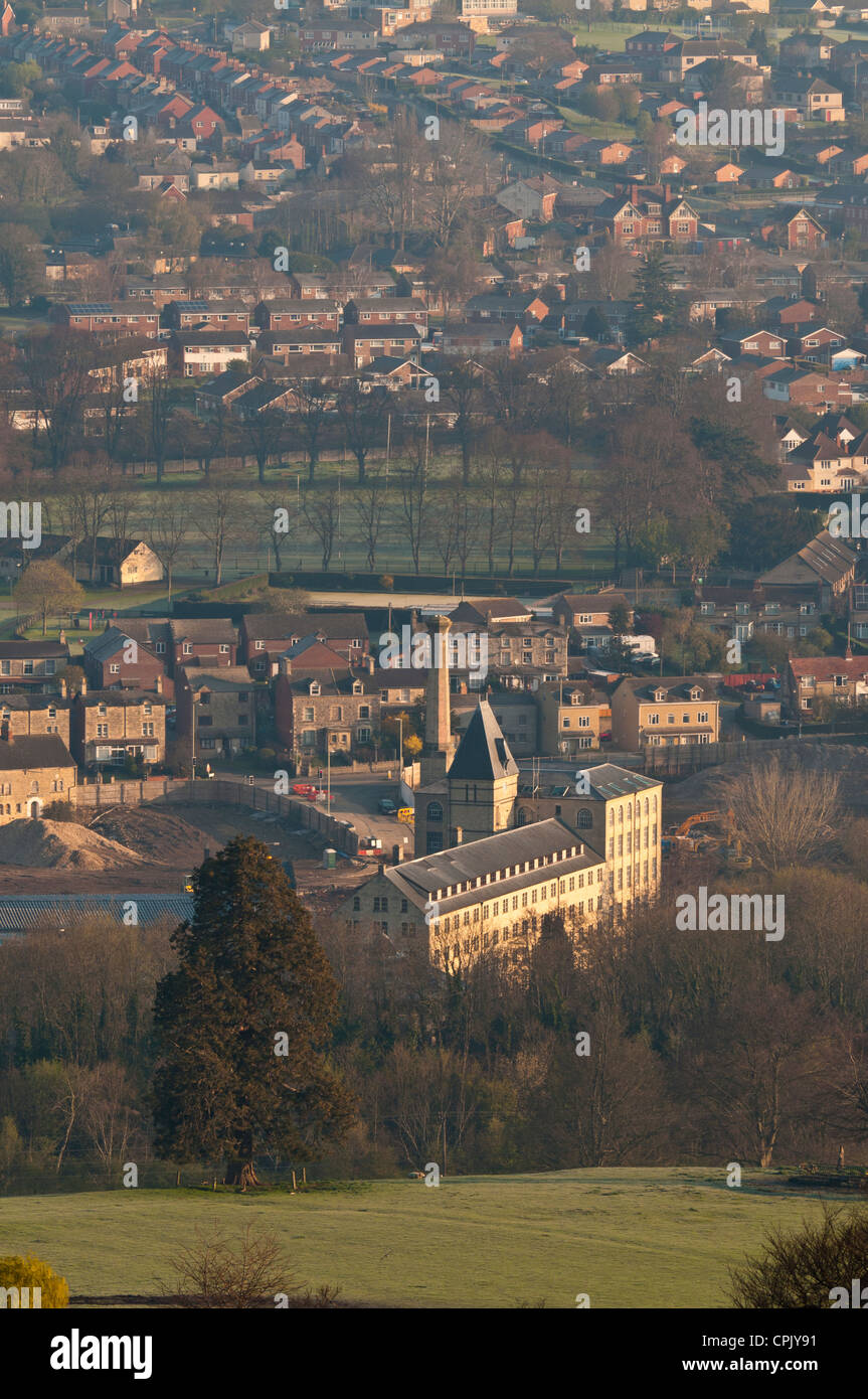 Ebley Mill and its surrounding area, Stroud, Gloucestershire, UK Stock ...