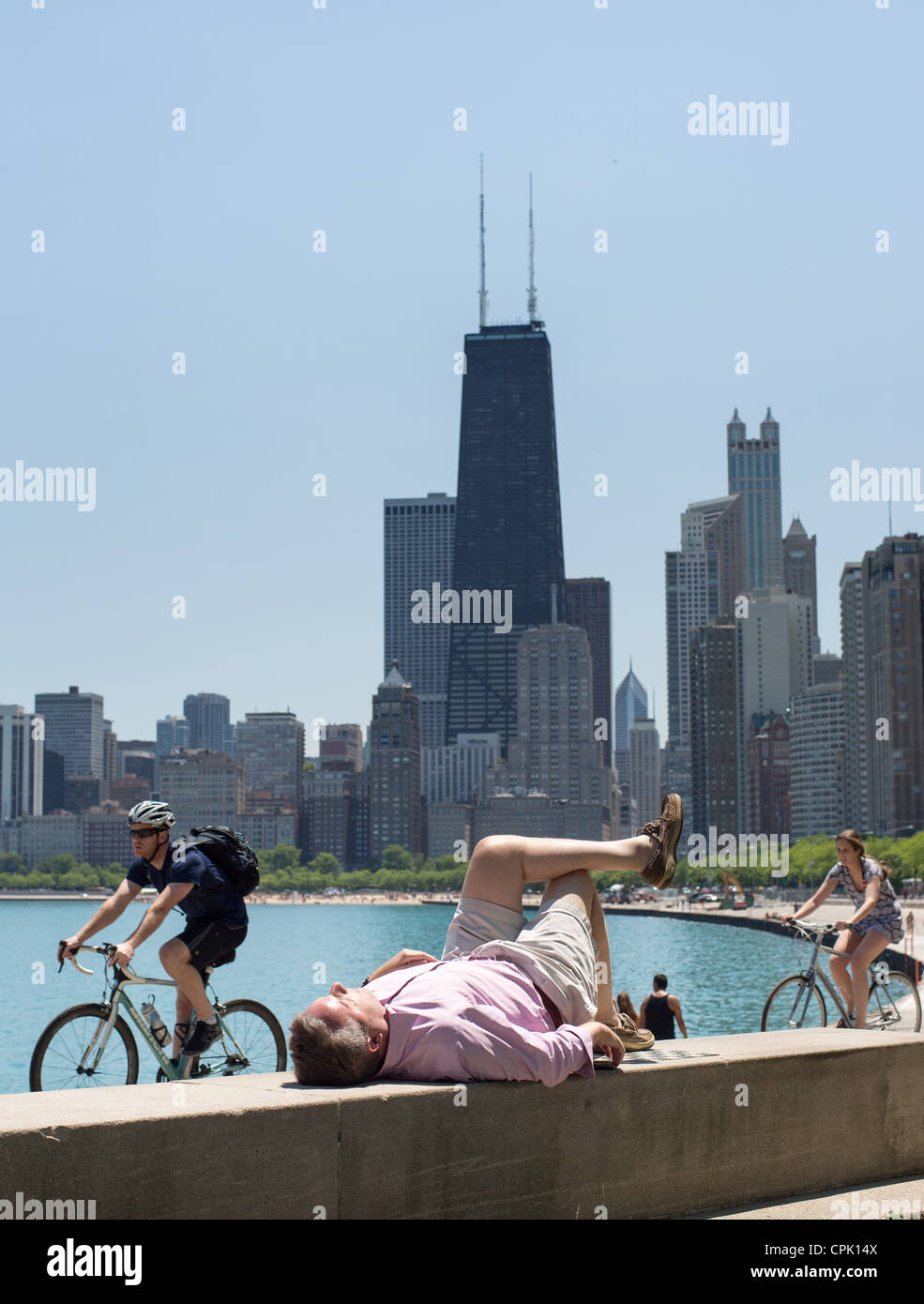 Chicago lake front hi-res stock photography and images - Alamy