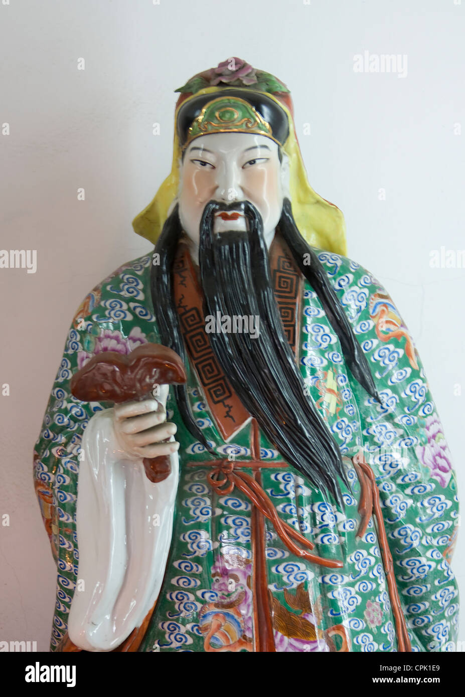 Statue of Treasure God, Shanghai, China Stock Photo - Alamy