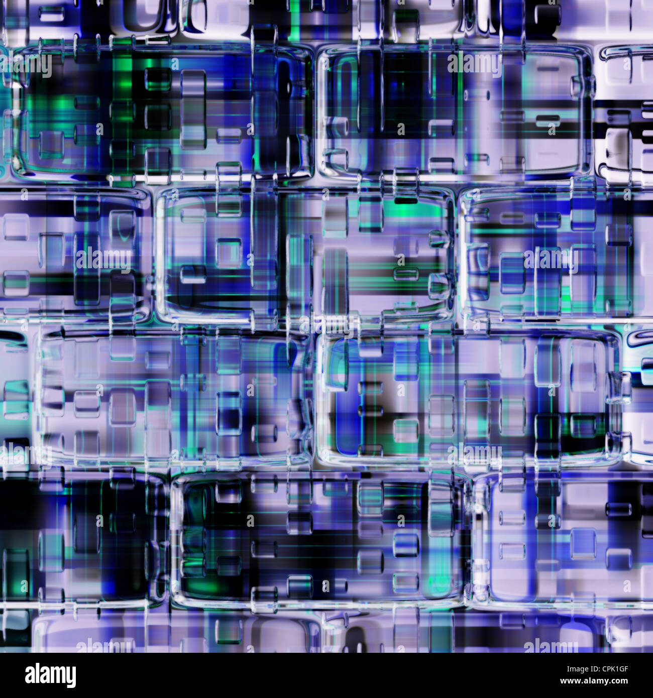 Abstract illustrated glass background pattern Stock Photo - Alamy