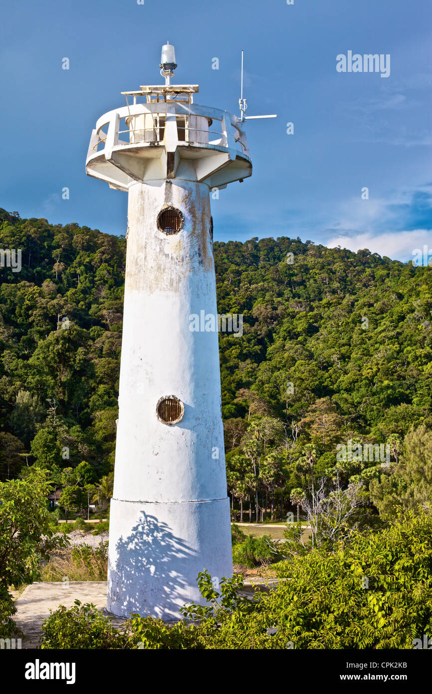 lighthouse on a hill, Koh Lanta, Krabi, Thailand Stock Photo - Alamy
