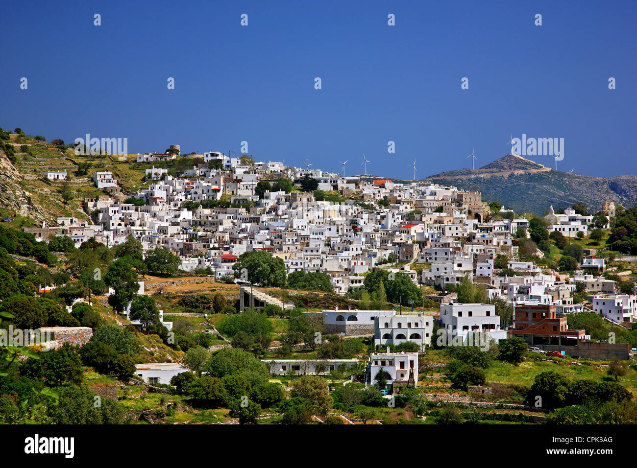 Apiranthos (or "Apeiranthos") village, one of the most beautiful ...