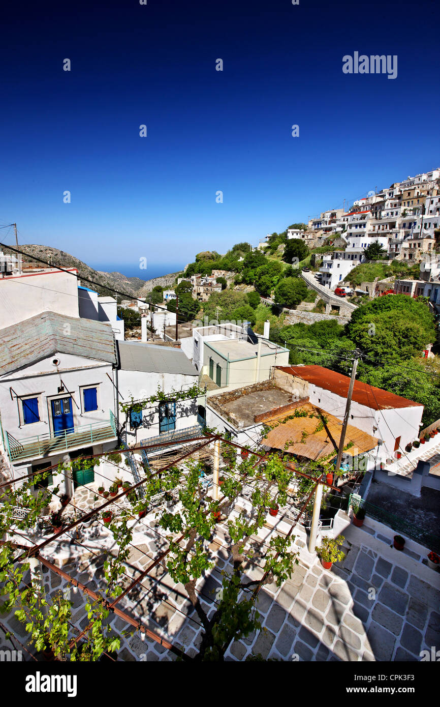 Koronos village, one of the most beautiful mountainous villages of ...