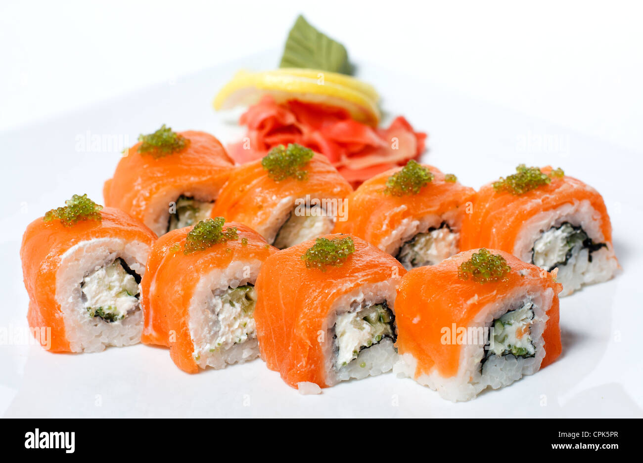 Wasabi Tobiko Sushi