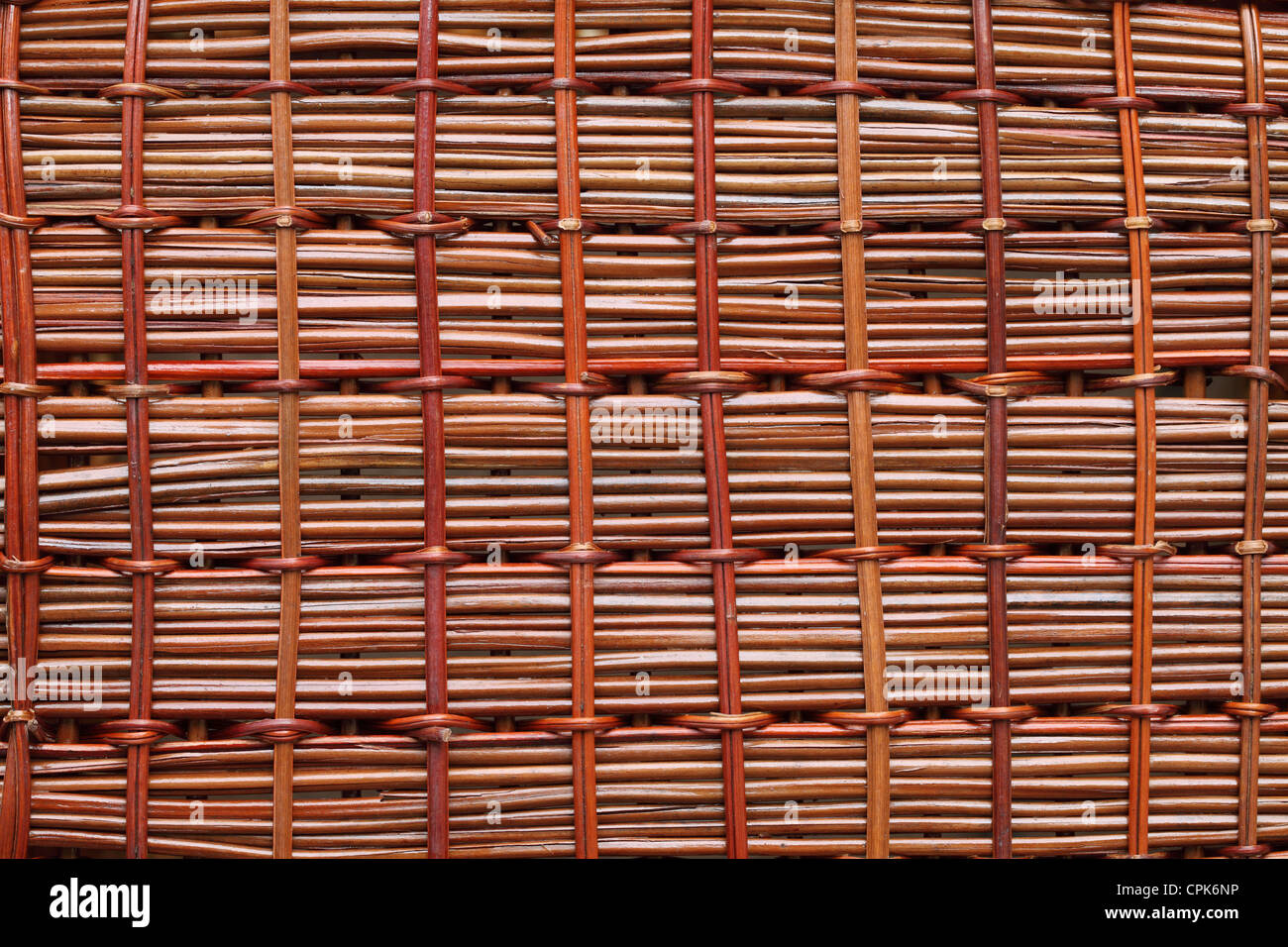 Brown rattan texture background Stock Photo - Alamy