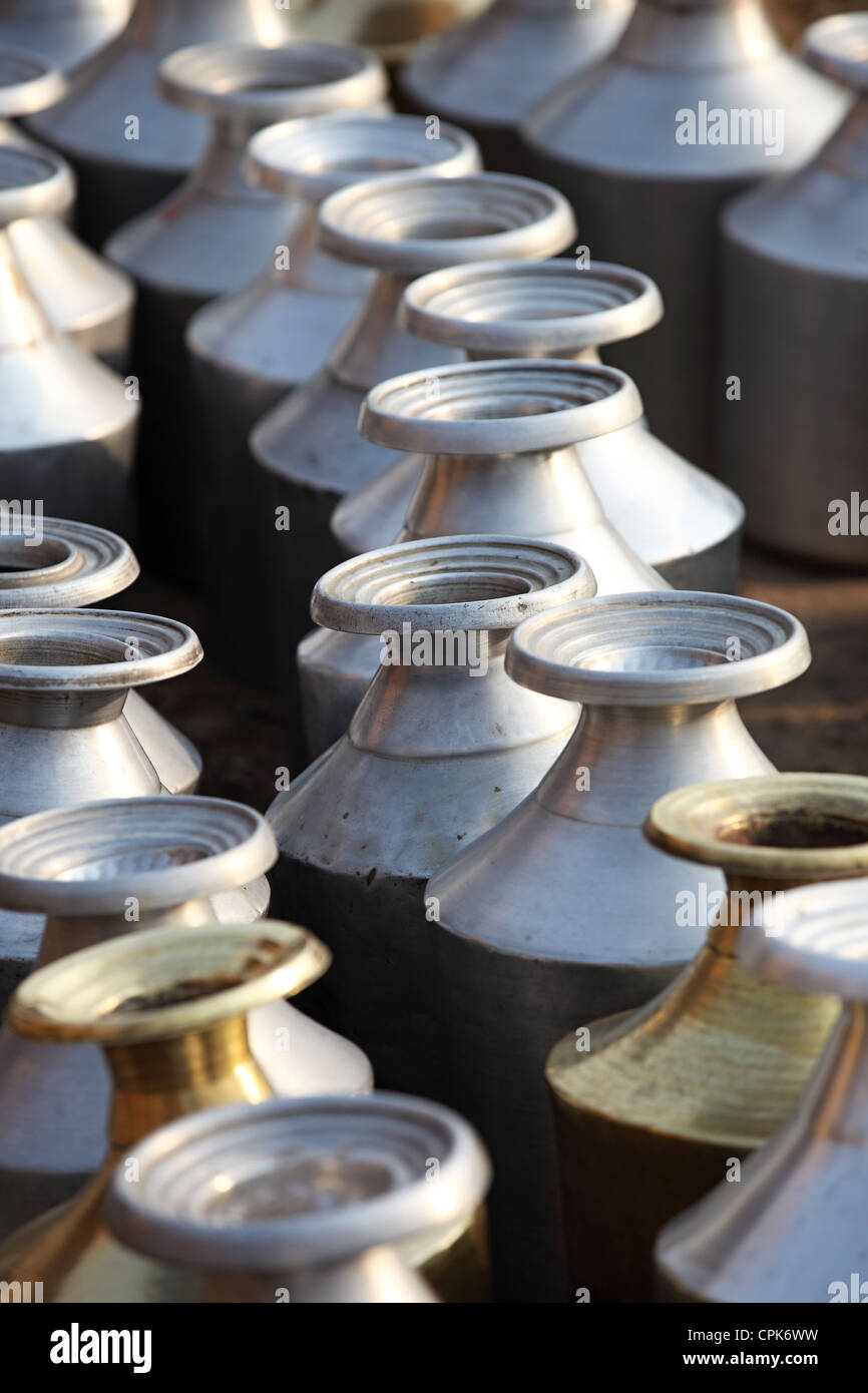 Water container in rural Nepal Stock Photo - Alamy