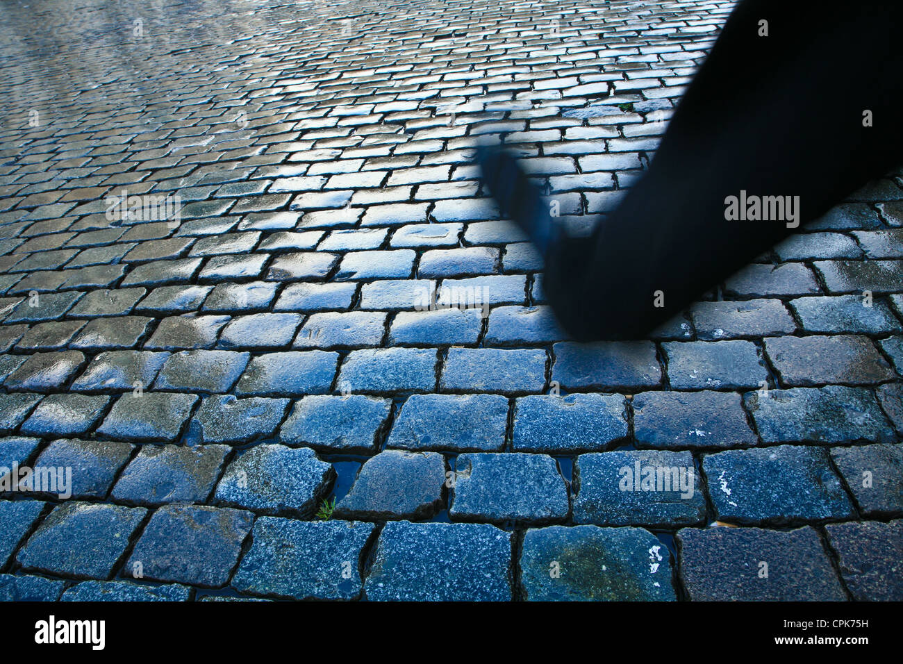 Scenes of Brussels downtown: pavement on the grand place Stock Photo ...