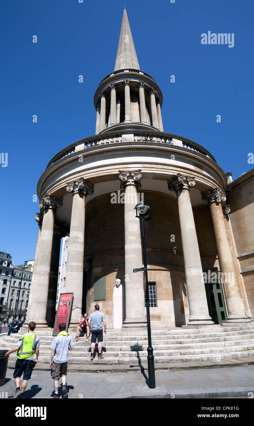 All Souls Church, Langham Place, London Stock Photo - Alamy