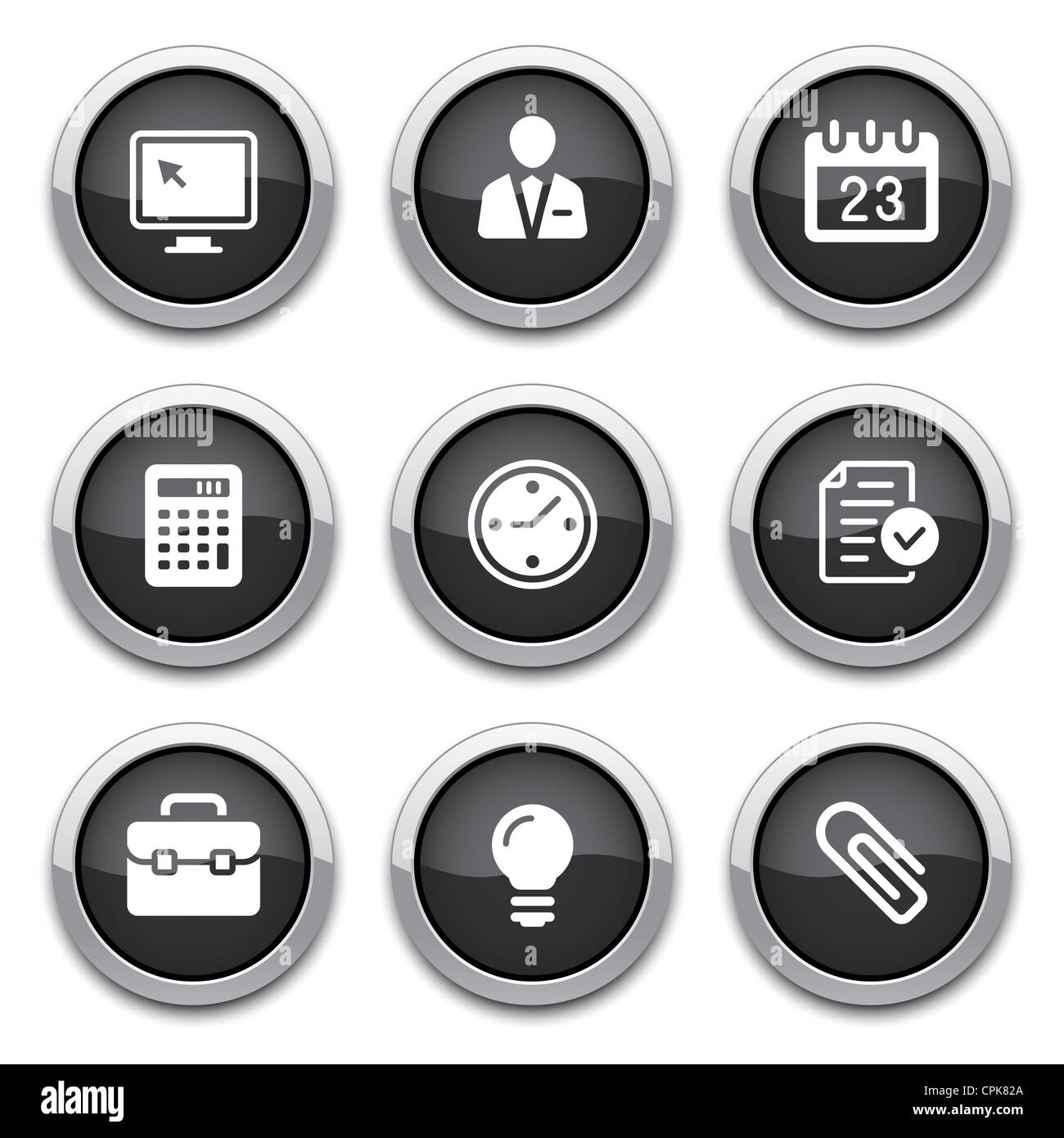 Buttons design hi-res stock photography and images - Alamy