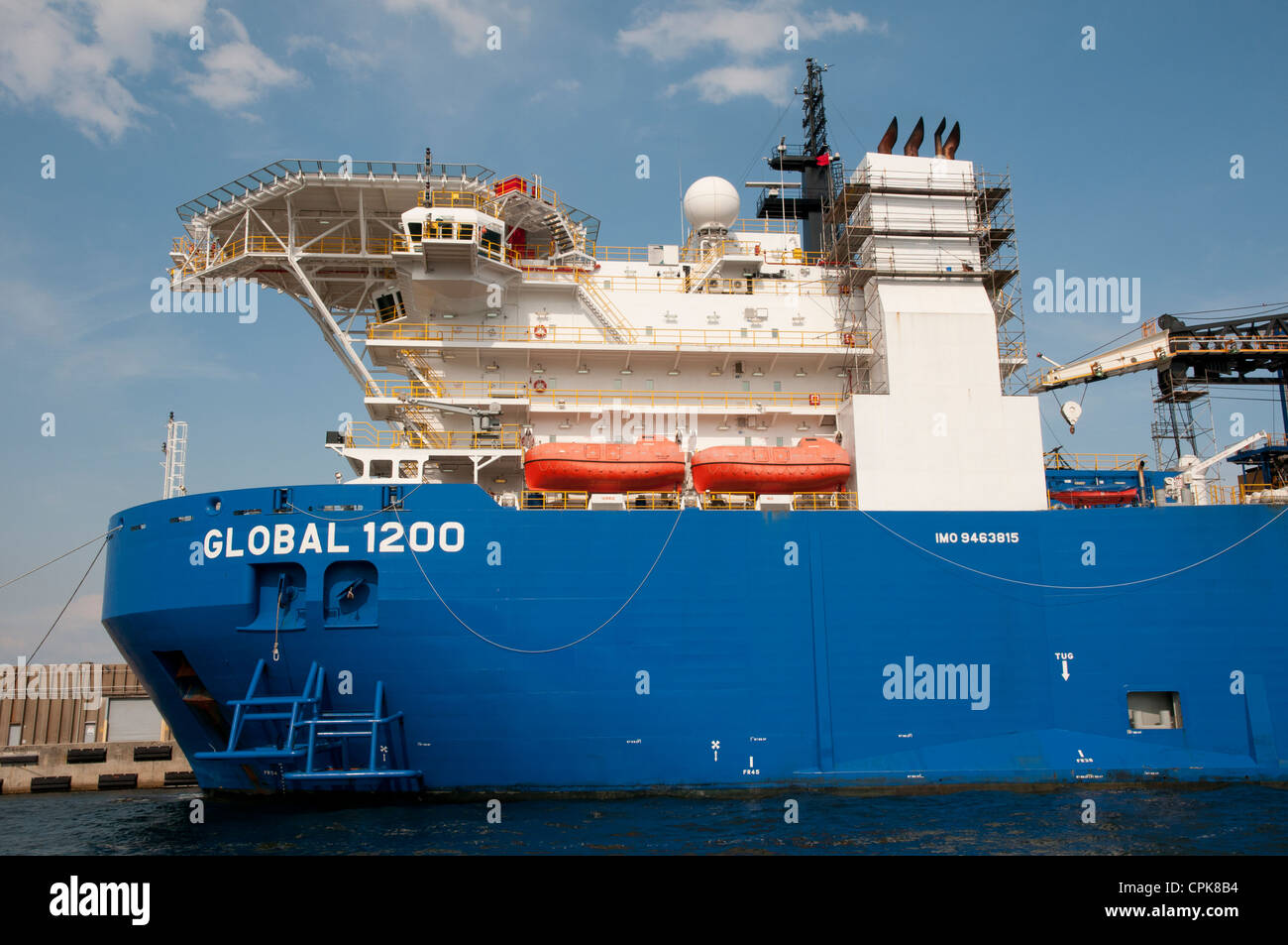 Global 1200 Most modern ship of its kind in the world. For use in the ...