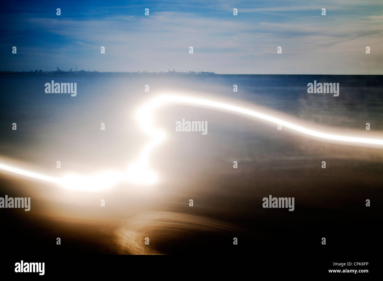 Long exposure beach hi-res stock photography and images - Alamy