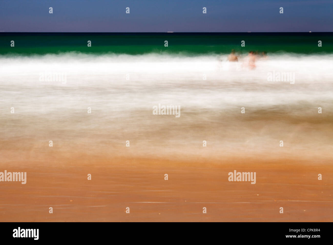Long exposure seascape with people hi-res stock photography and images ...