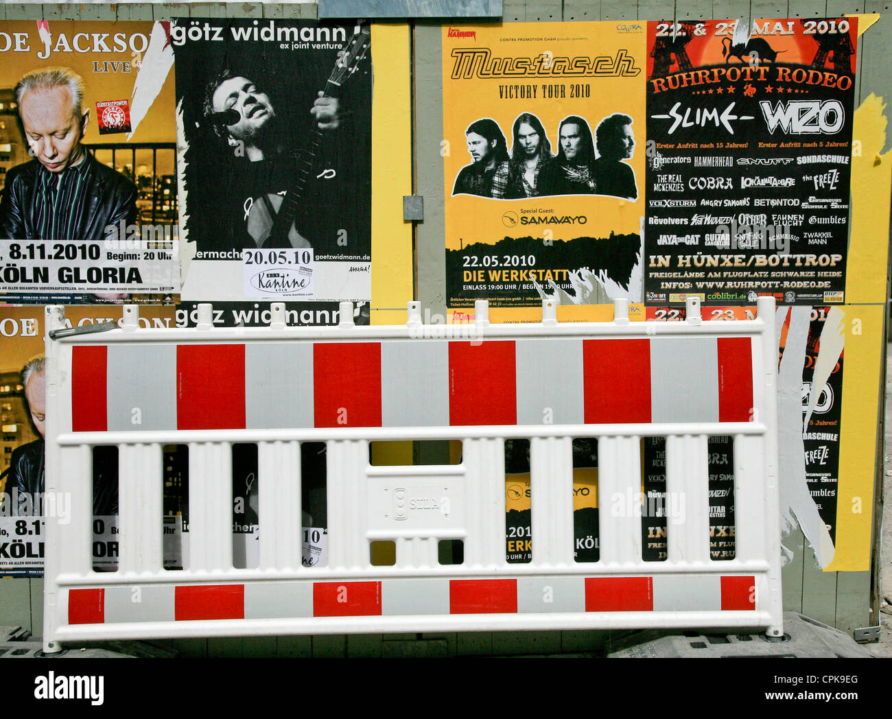 Theater Signs in downtown in Cologne;Germany;Europe Stock Photo - Alamy