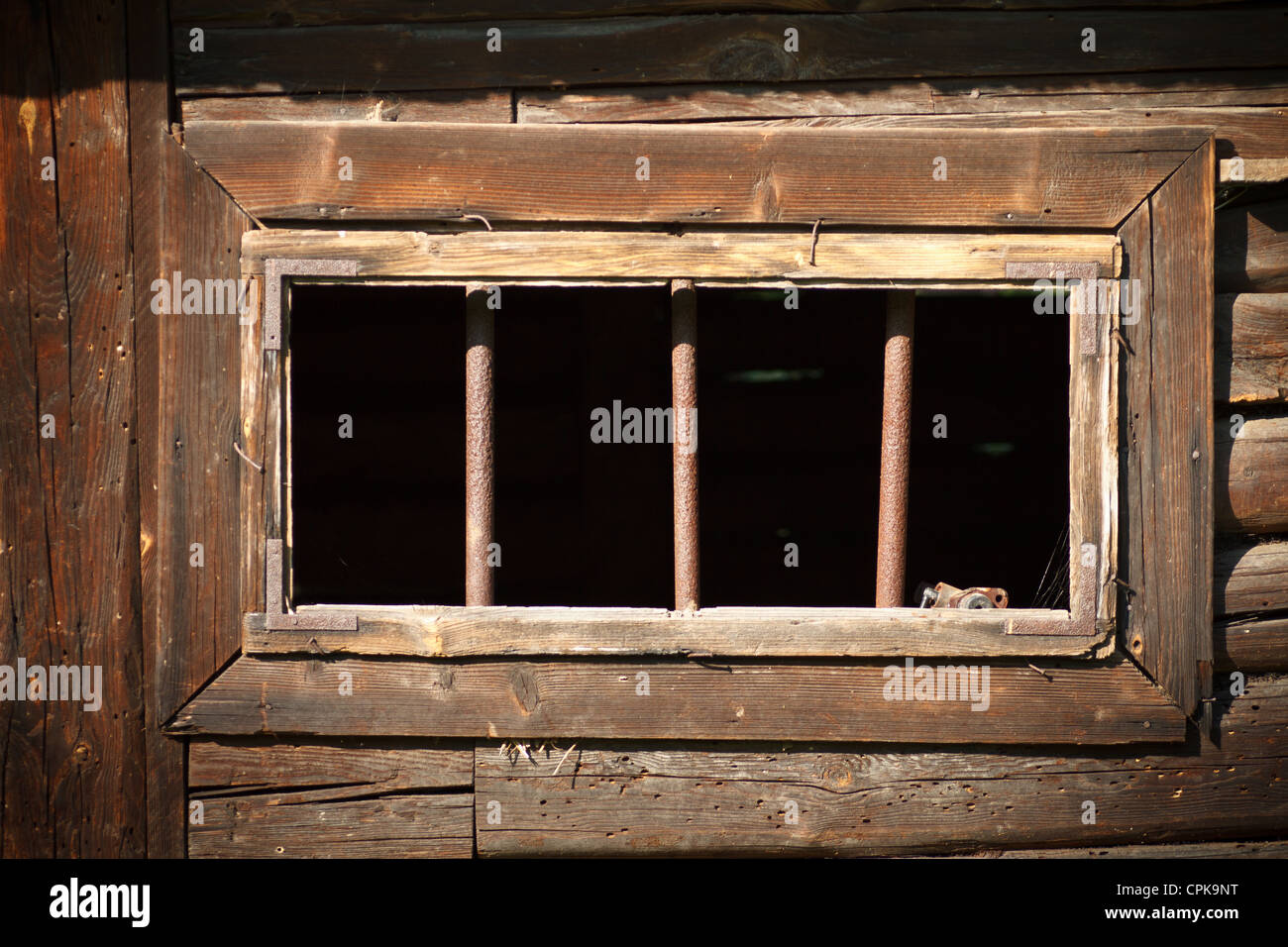 Old black window frame hi-res stock photography and images - Alamy